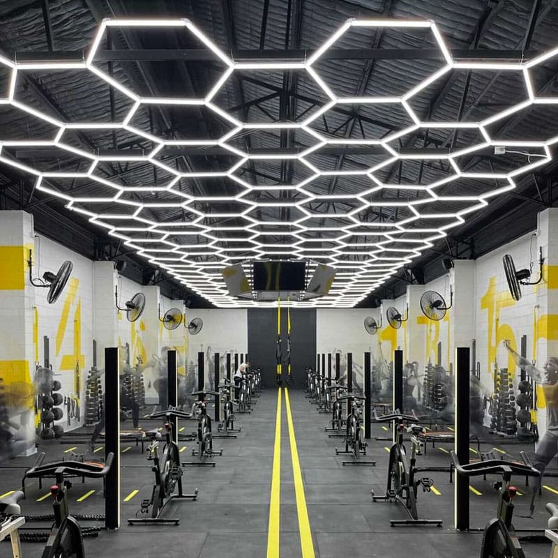 Hexagon Gym Lights OEM Customization Direct Factory Shipment