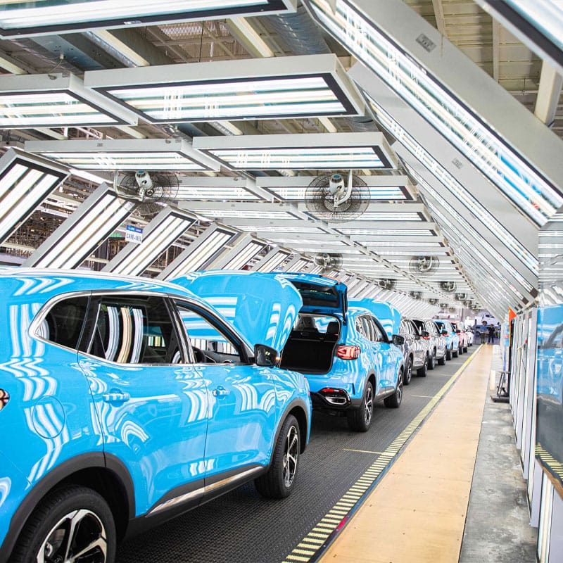 Automotive Paint Shop Lighting Paint Booth Lights