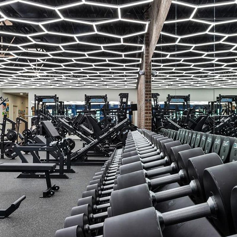 Hexagon Gym Lights OEM Customization Direct Factory Shipment