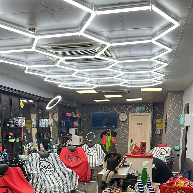 Barber Shop Lighting 15 Grid (14.75ft * 7.8ft）