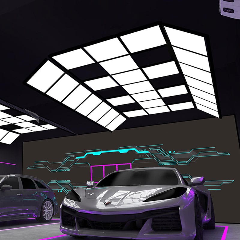 29 Grid Garage Workshop Light - HexaGlo™ Lighting Official